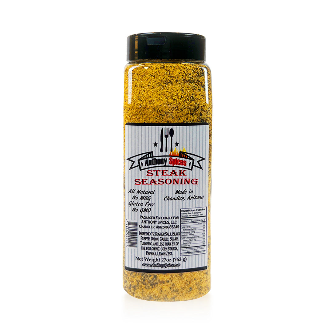 Signature Steak Seasoning | Anthony Spices - Seasonings, Rubs, Peppers ...